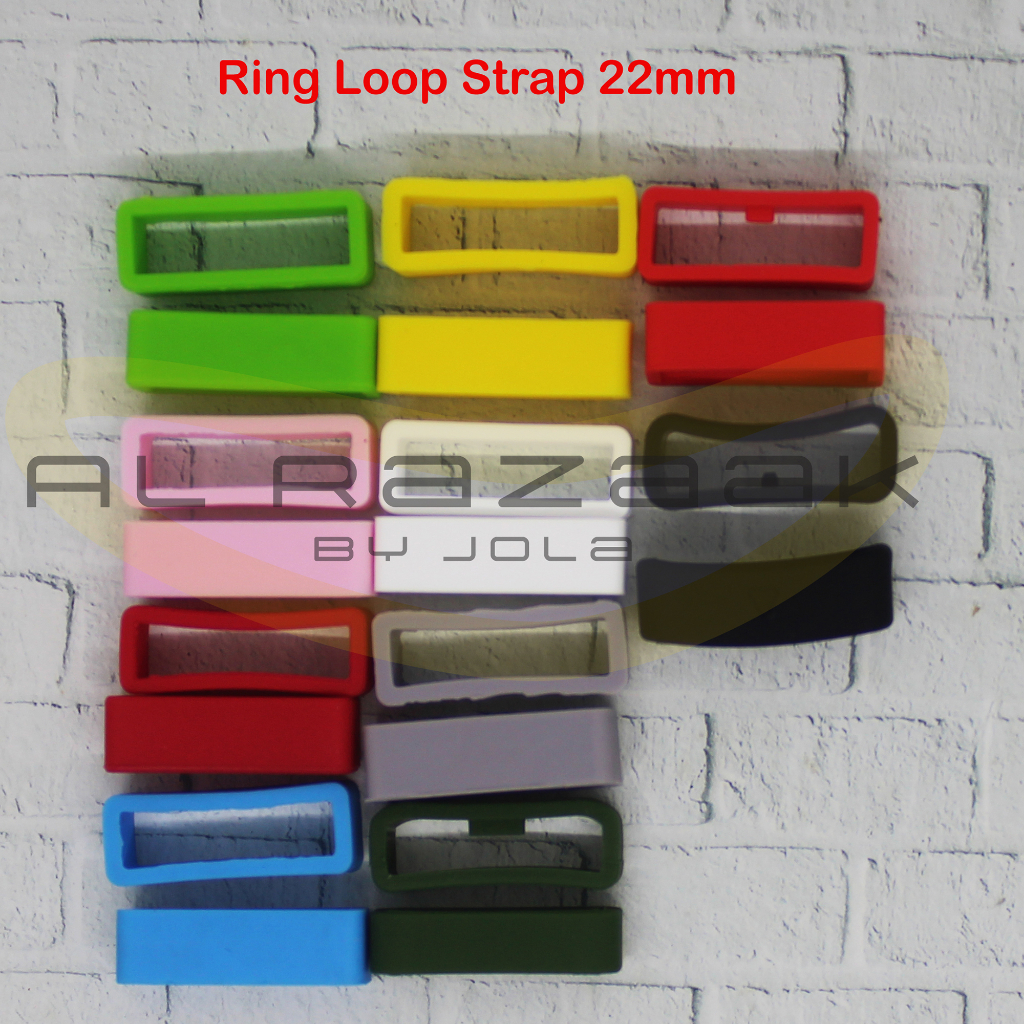 Jual Ring Loop Strap Tali Jam Tangan Silikon Rubber | Shopee Indonesia