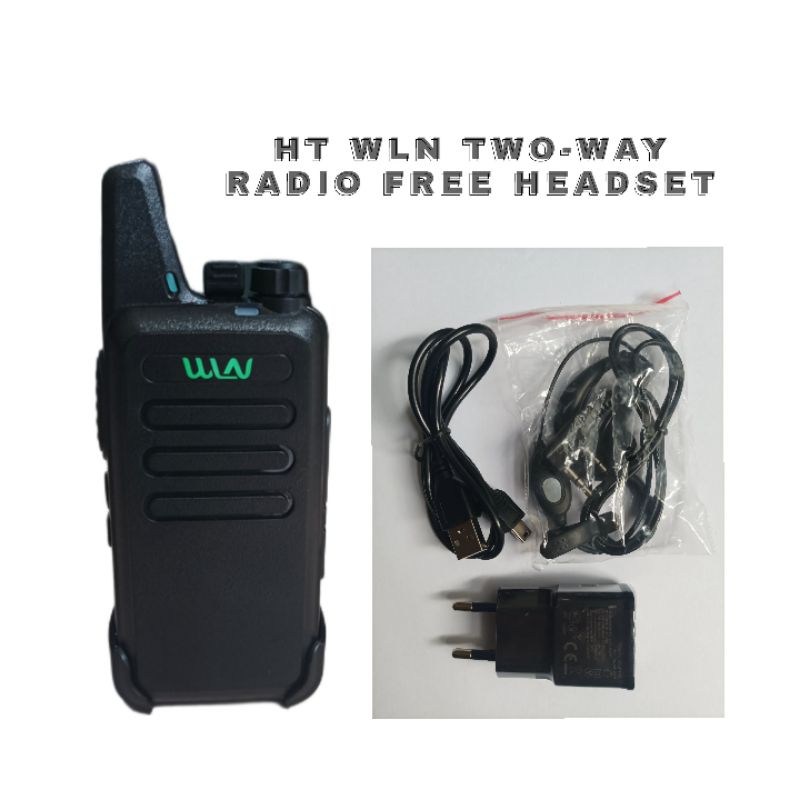 Jual HT WLN KD-C1 WALKIE TALKIE TOW-WAY RADIO FREE HEADSET | Shopee ...