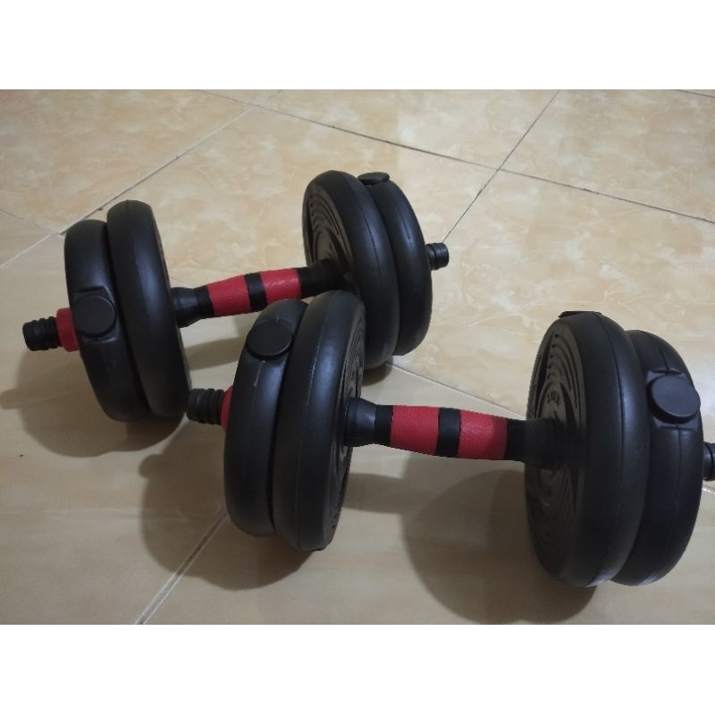 Jual Barbel Dumbell Fullset 10 Kg | Shopee Indonesia