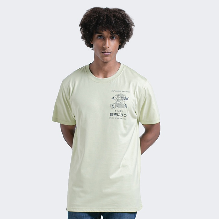 Jual FMC Kaos Pria Lengan Pendek Bomber Squadron Katun Tshirt Motor ...