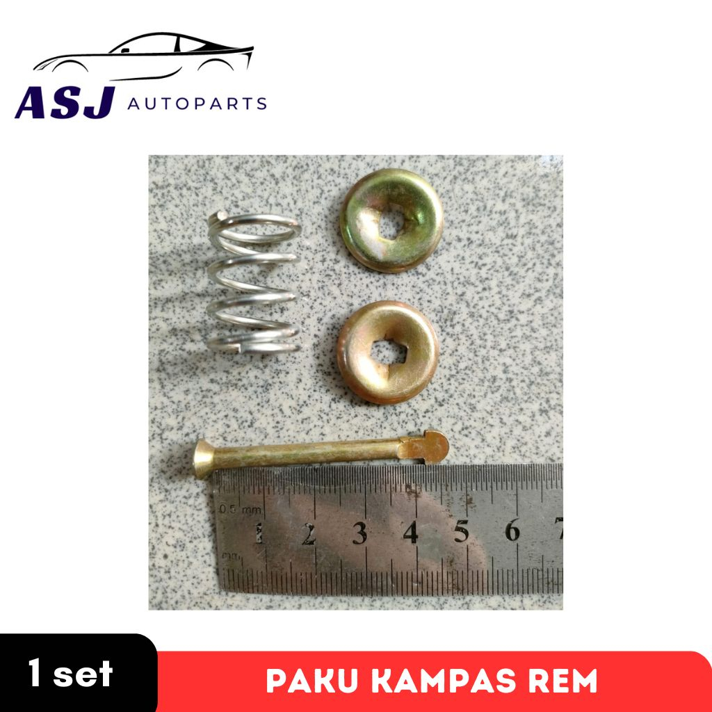 Jual Kancingan / Paku Kampas Rem Brake Shoe Universal T120 / Kijang ...