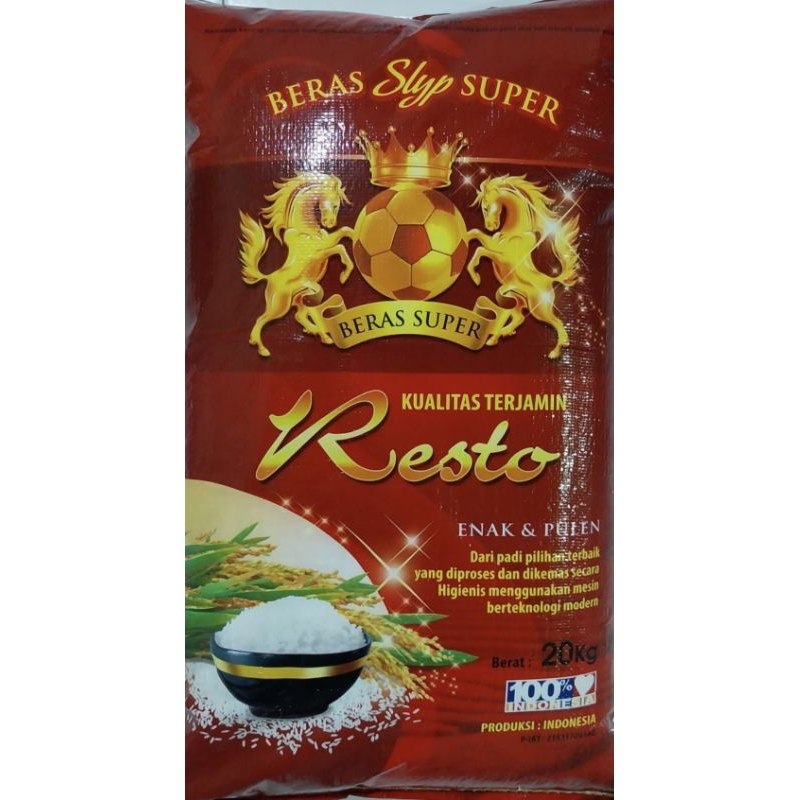 Jual BERAS CAP RESTO SUPER PREMIUM 5KG/10KG/15KG/20KG/25KG | Shopee ...