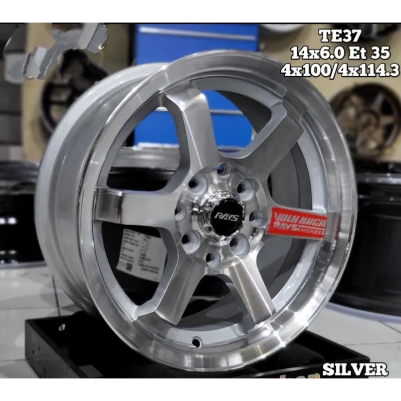 Jual [PROMO] Velg VOLK RAYS TE37 14 | Shopee Indonesia