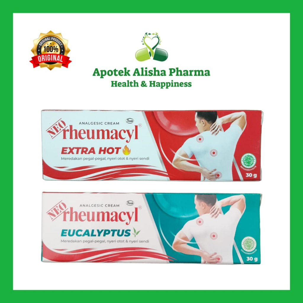 Jual Neo Rheumacyl Extra Hot (Merah) Hangat Eucalyptus (Hijau ...