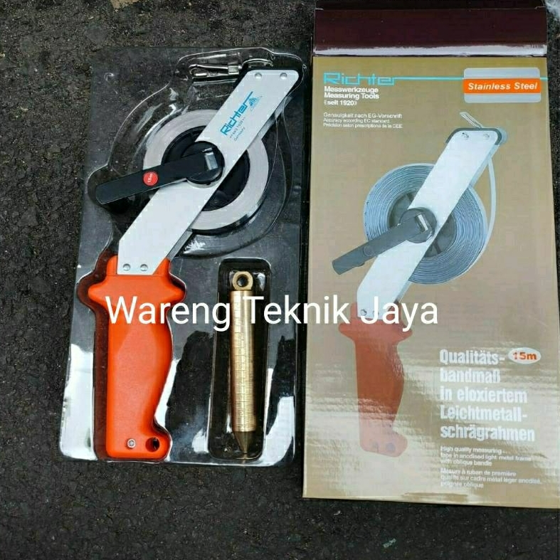 Jual Oil Depth Meter JY202 Steel Size 15 Meter Sounding Tape Meteran ...