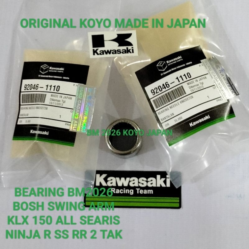 Jual 92046 1110 Bearing Needle BM202726 Bearing Bambu Bosh Bos Swing Bush Arm KLX 150 All Searis ...