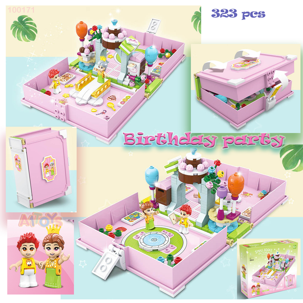 Jual Mainan anak perempuan rumah rumahan play pretend brick building ...