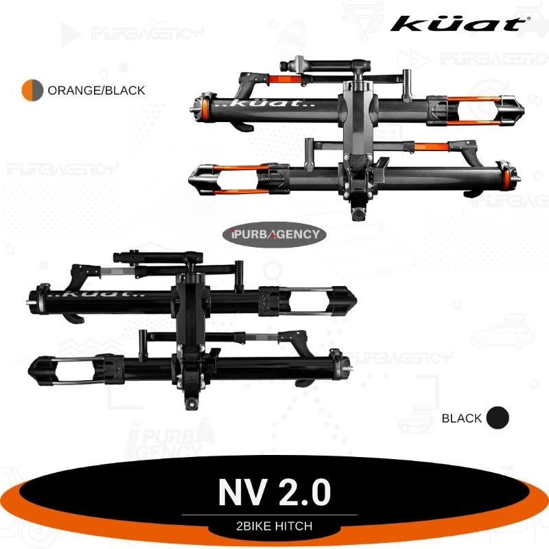 Jual Rak Sepeda Mobil - Kuat Bike Rack Towbar Hitch NV 2.0™ | Shopee ...