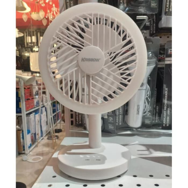 Jual Kipas Emergency Kipas Lampu Darurat 5 inch dengan Led merk Krisbow ...