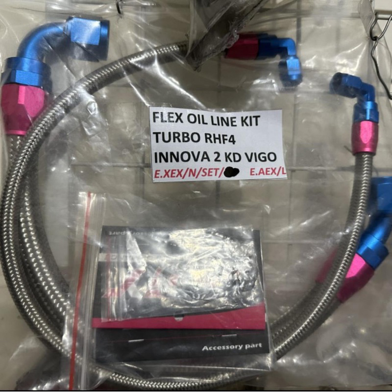 Jual FLEX OIL LINE KIT TURBO SELANG OLI TURBO 2 KD | Shopee Indonesia