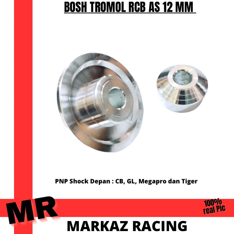 Jual Bos Tromol Depan RCB As 12mm PNP Shock CB GL Tiger Megapro High ...