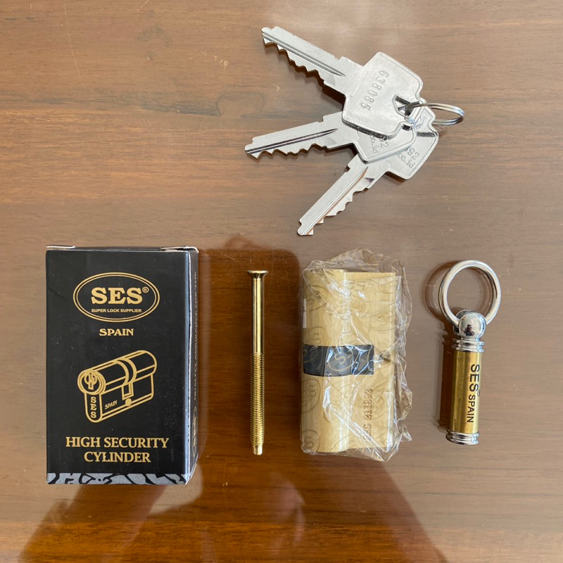 Jual Kunci silinder SES / kunci cylinder / kunci pintu besi / pintu ...