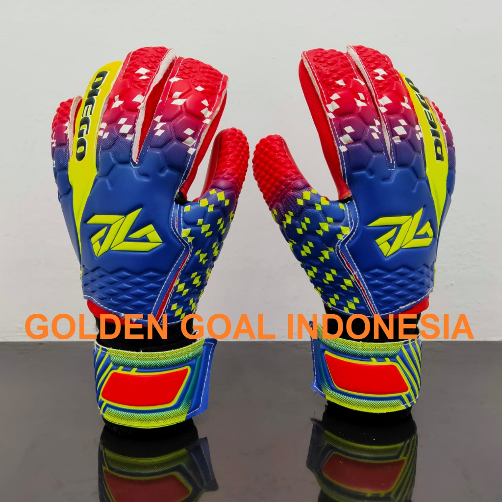 Jual Sarung Tangan Kiper DEWASA Plus Tulang [Bisa Dilepas Pasang] Size ...