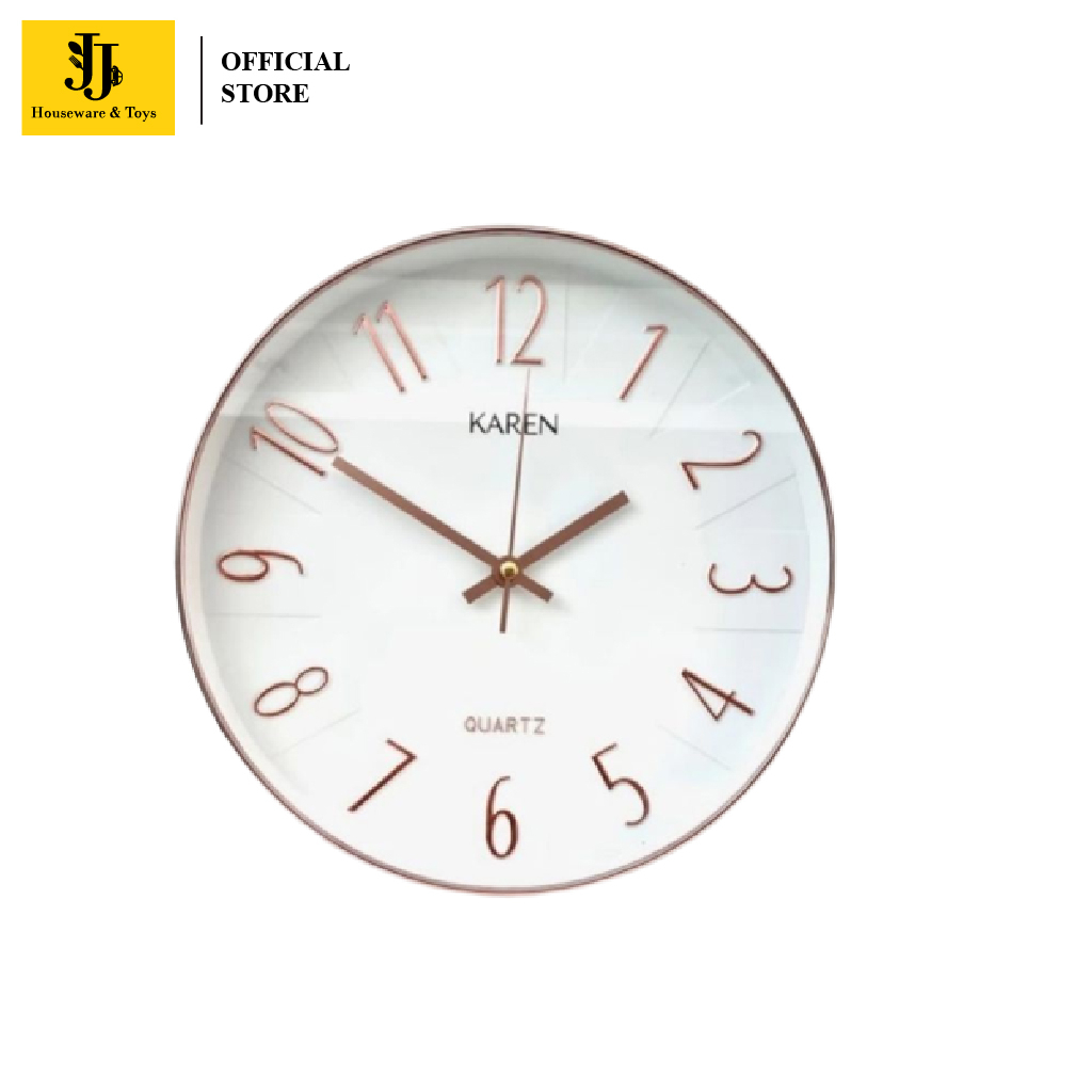 Jual JJ Houseware & Toys-Karen Clock Jam Dingding | Shopee Indonesia