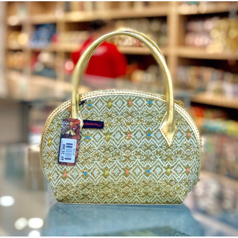 Jual Tas Kerang Jinjing Songket Lombok | Shopee Indonesia