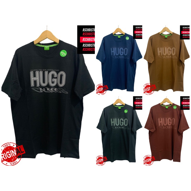 Jual READY BIG SIZE JUMBO!!! Kaos Oblong Distro Pria HUGO CLASS ...