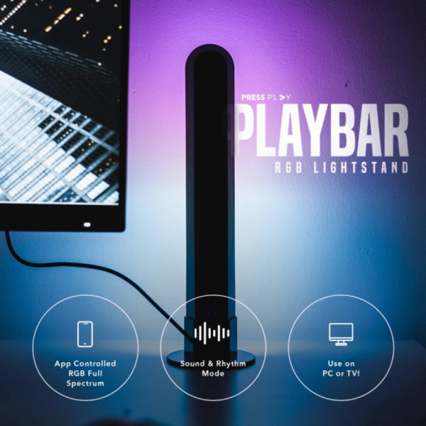 Jual PLAYBAR Ambient RGB Light Stand Panel by Press Play | Shopee Indonesia
