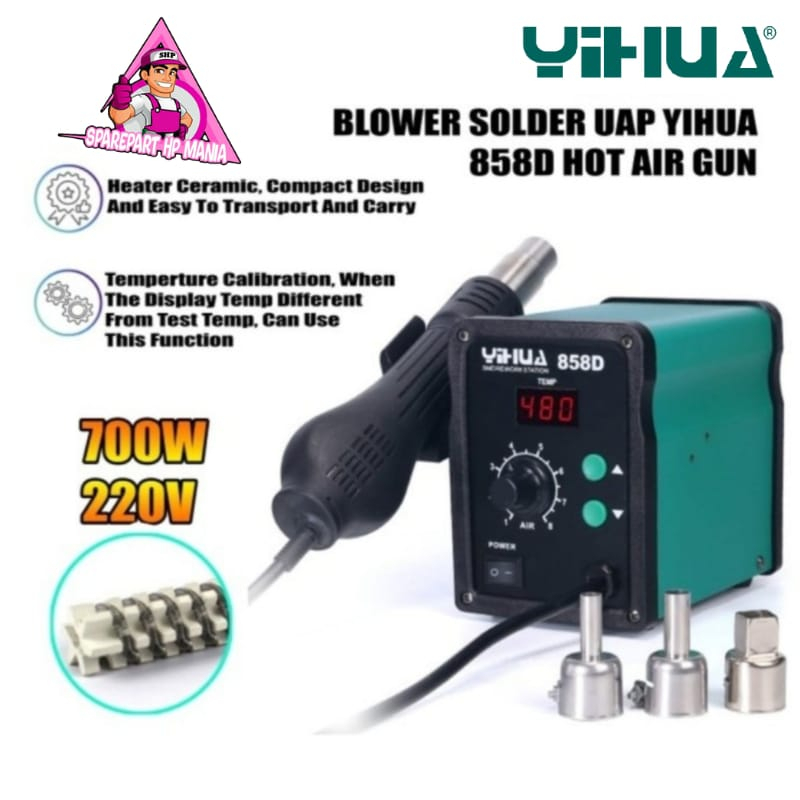 Jual BLOWER YIHUA 858D SOLDER UAP ORIGINAL | Shopee Indonesia