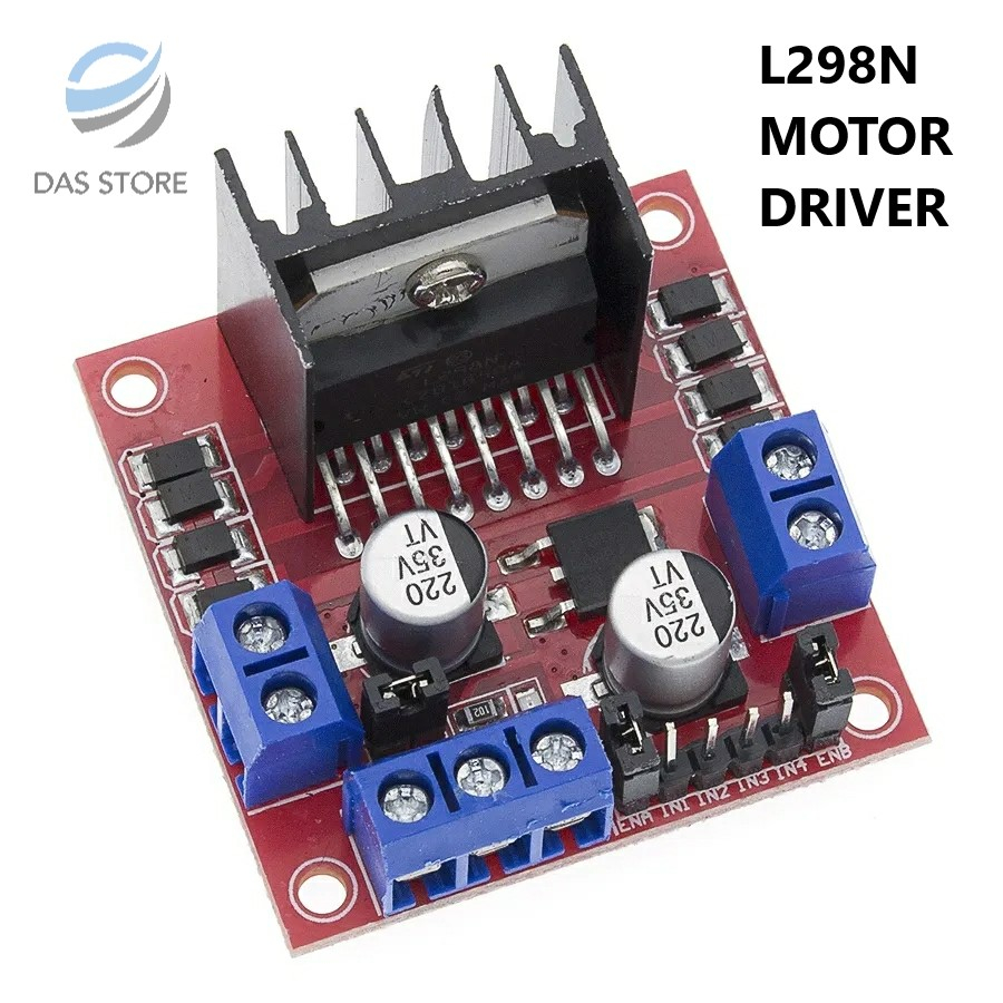Jual Driver Motor DC L298N Board Modul Arduino uno nano mega | Shopee ...