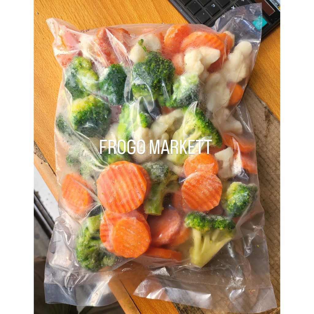 Jual Sayur Cap Cai Beku Frozen Cap Cay Vegetable 1kg | Shopee Indonesia