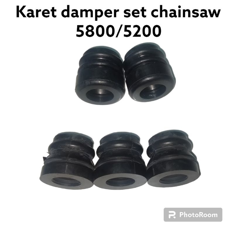 Jual karet body chainsaw karet set karet damper 5200/5800 | Shopee Indonesia