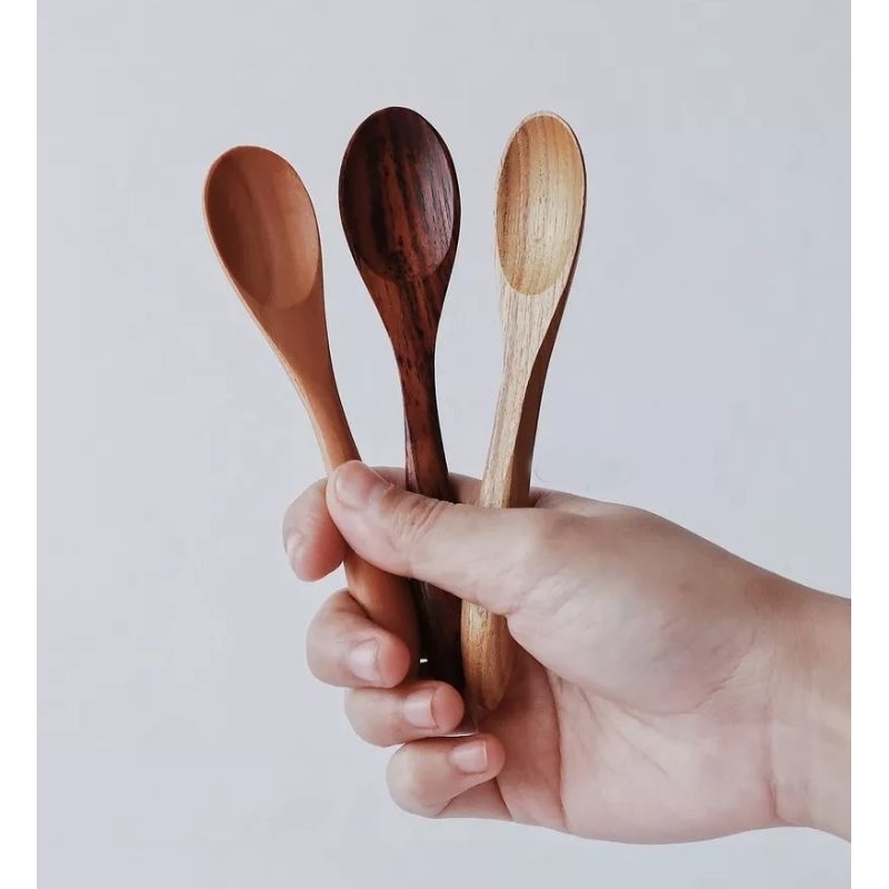 Jual Sendok garam / Sendok bubuk / sendok kecil / sendok kayu | Shopee ...