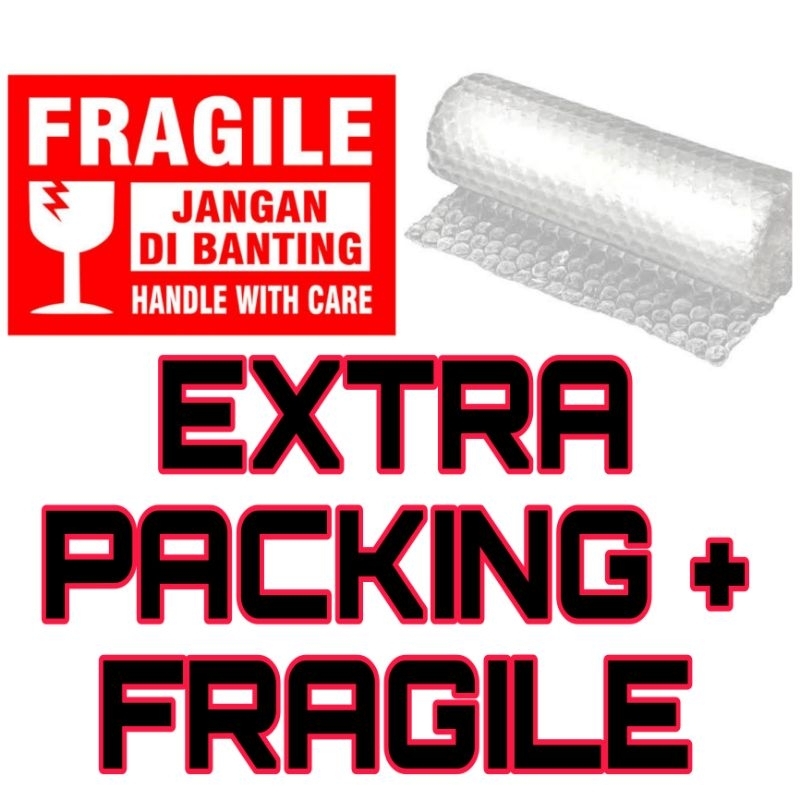 Jual EXTRA PACKING DAN STIKER FRAGILE | Shopee Indonesia