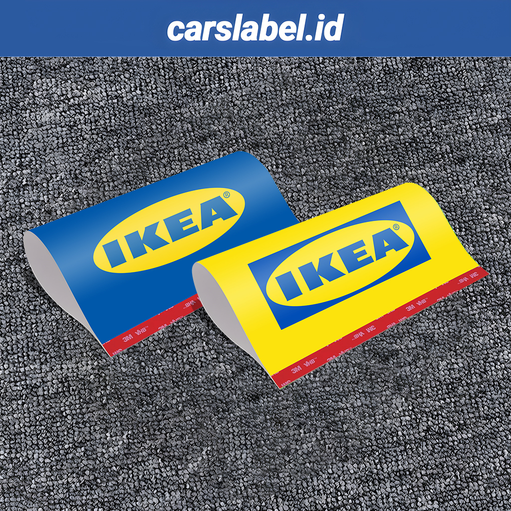 Jual IKEA - Label Tag Mobil - Variasi Penutup Pintu Bagasi - Hiasan ...