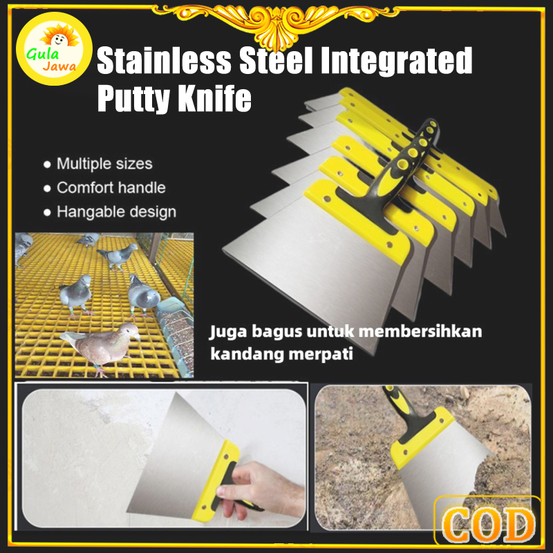 Jual Kape Stainless 16cm、25cm、30cm、40cm side scraper, sekrap stainless ...