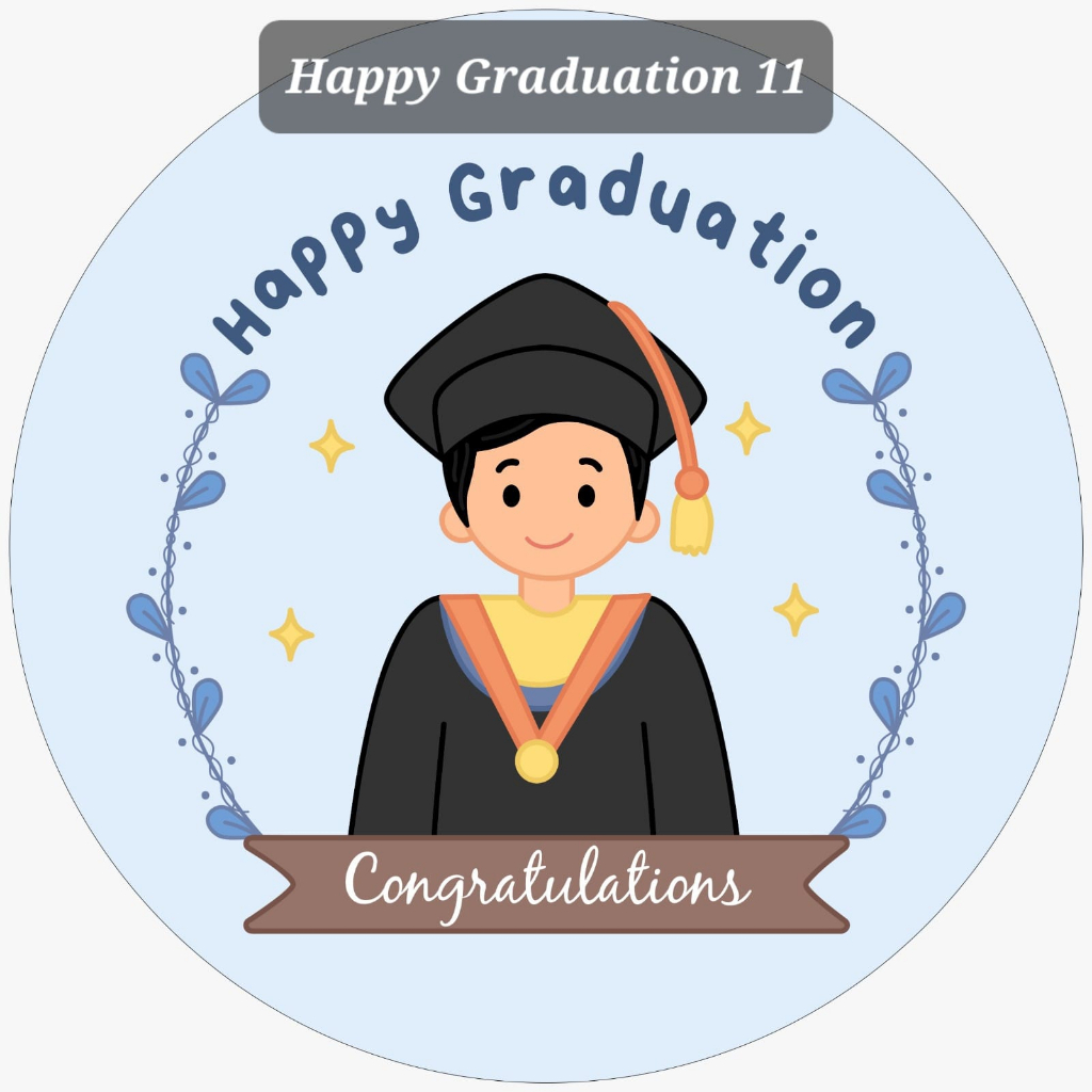 Jual (10pcs) Hang Tag Happy Graduation Wisuda Kelulusan Sekolah ...