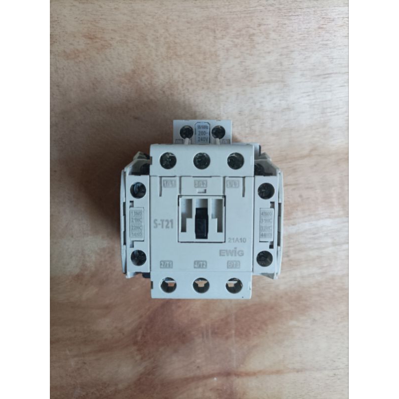 Jual MAGNETIC CONTACTOR EWIG ST-21 220VAC | Shopee Indonesia