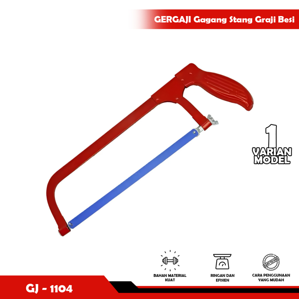 Jual Gergaji Besi 12" / Hacksaw Frame / Gagang Gergaji Besi 12 ...