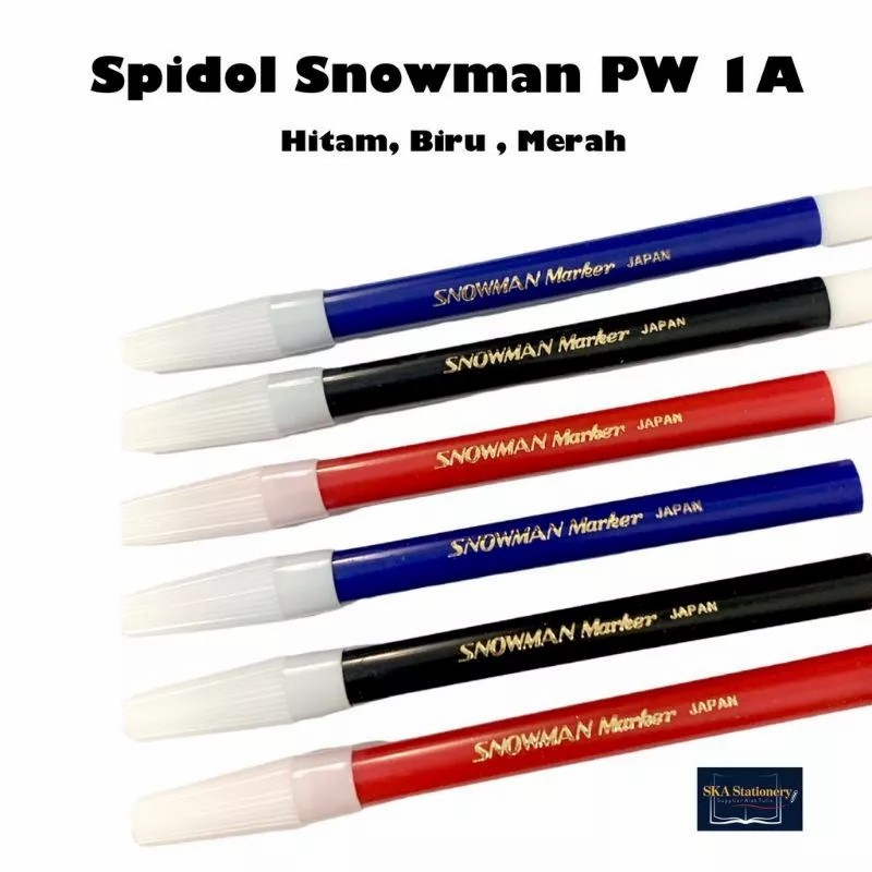 Jual Spidol Snowman Kecil 1 Lusin (isi 12pcs) Original | Shopee Indonesia