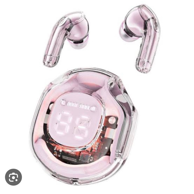 Jual SALE!!ACEFAST TWS T8 Crystal Earbuds Pink Original Sale!! | Shopee ...