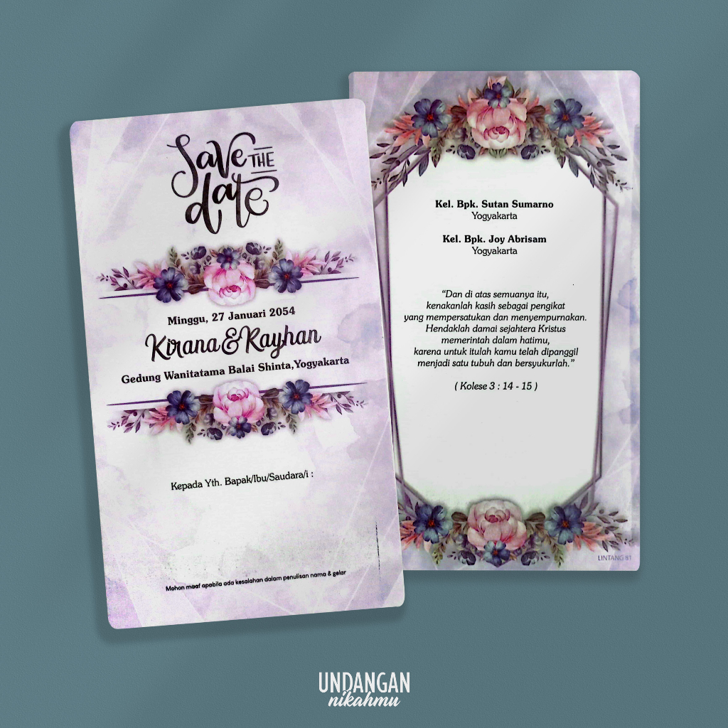 Jual UNDANGAN WEDDING,UNDANGAN PERNIKAHAN,UNDANGAN MURA,WEDDING CARD ...