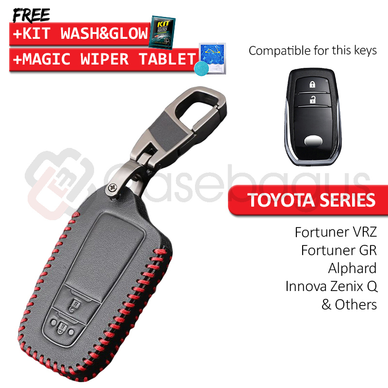 Jual Toyota Innova Zenix G V 2023 2024 - Black Red Case Kunci Mobil ...