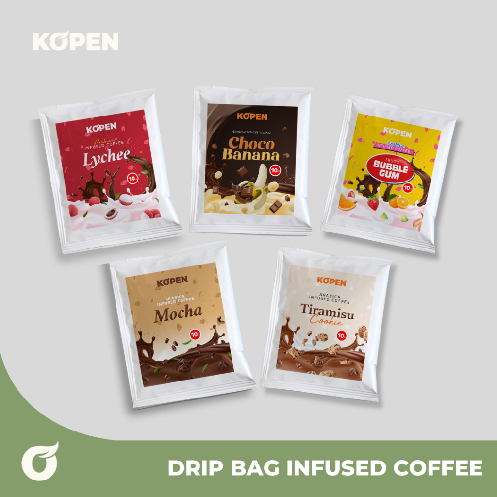 Jual Drip Bag Infused Coffee | Kopi Infused Murah 10gr | Shopee Indonesia