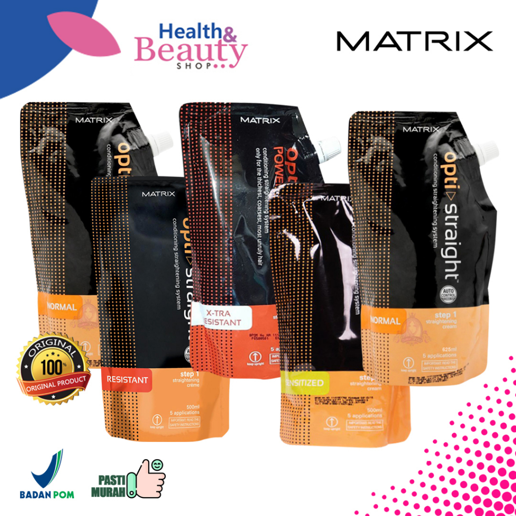 Jual Matrix Opti Straight Step 1 500ml Matrix Smoothing Matrix Obat ...