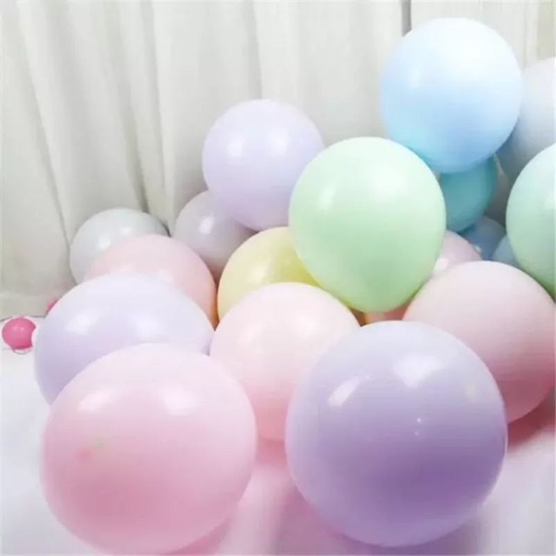 Jual BALON DOUBLE LATEK PASTEL ATAU MACARON ISI 10 PCS | Shopee Indonesia
