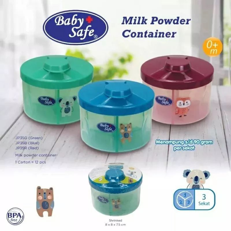 Jual baby Safe Milk Powder container JP035 | Shopee Indonesia