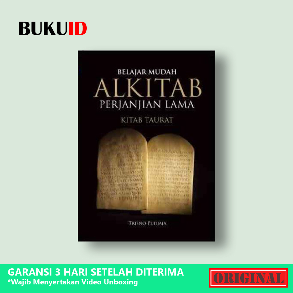 Jual Buku Belajar Mudah Alkitab Perjanjian Lama - Trisno Pudjaja ...