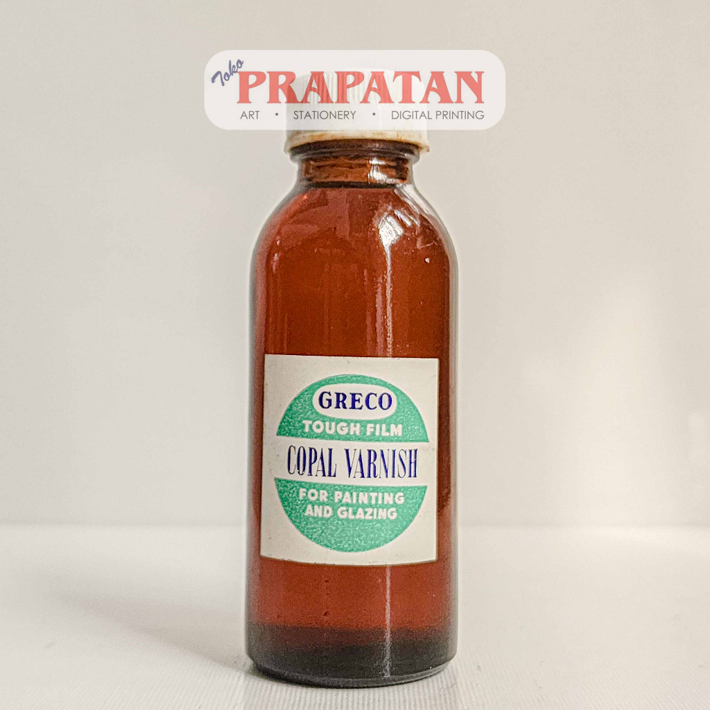 Jual Greco Copal Varnish 70ml | Varnish Cat Minyak | Shopee Indonesia