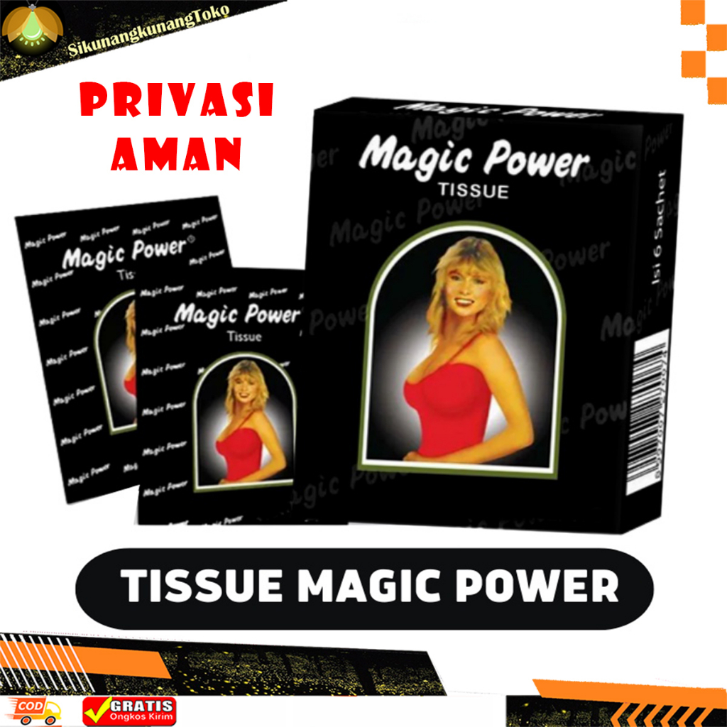 Jual (SKN) Tissue Magic Power Classic Man Super | Shopee Indonesia