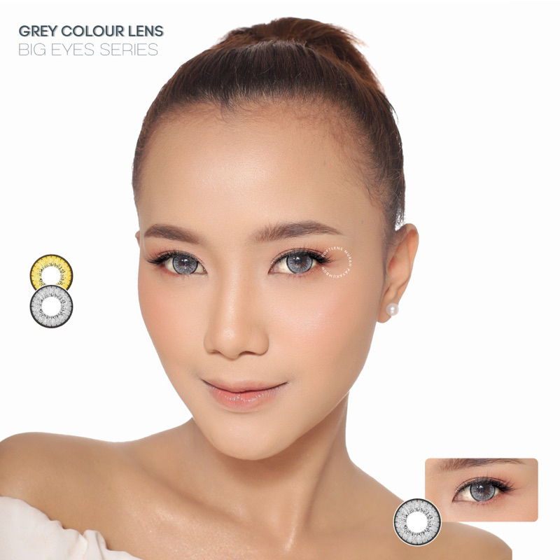 Jual LENSA KONTAK GREY MAKEUP & DAILY DIA 15mm | Shopee Indonesia
