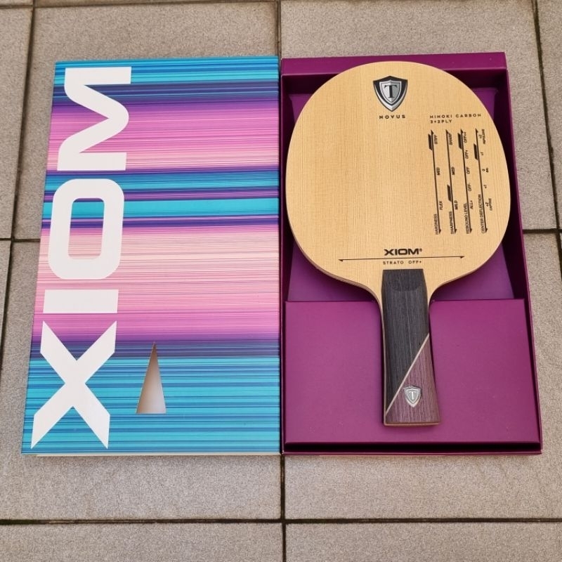 Jual Xiom strato bat bet blade ping pong | Shopee Indonesia