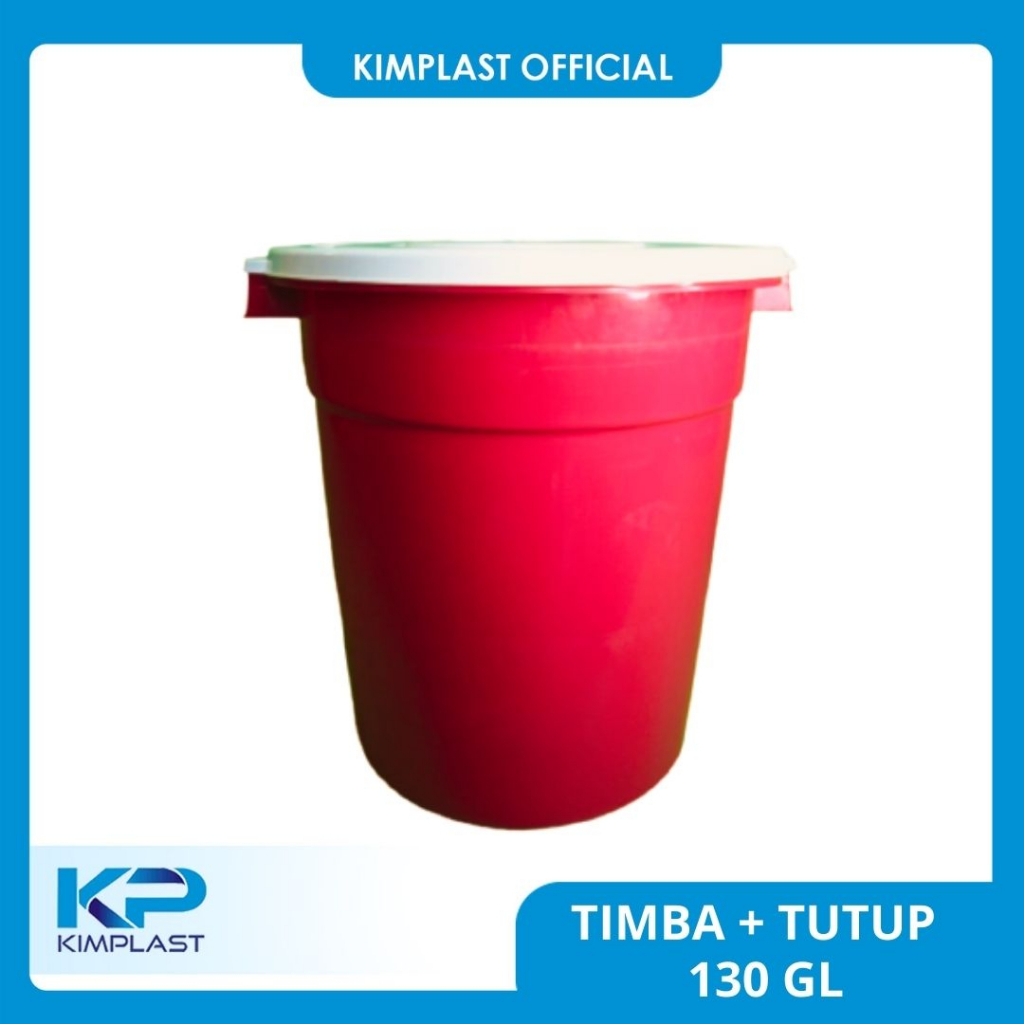 Jual KIMPLAST Timba + Tutup 130 GL/ Ember/ Timba Jumbo/ Timba Air ...