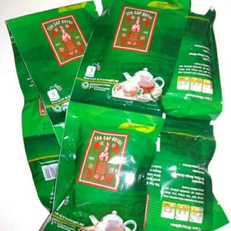 Jual Teh Cap Botol Sachet isi 2 Renceng | Shopee Indonesia