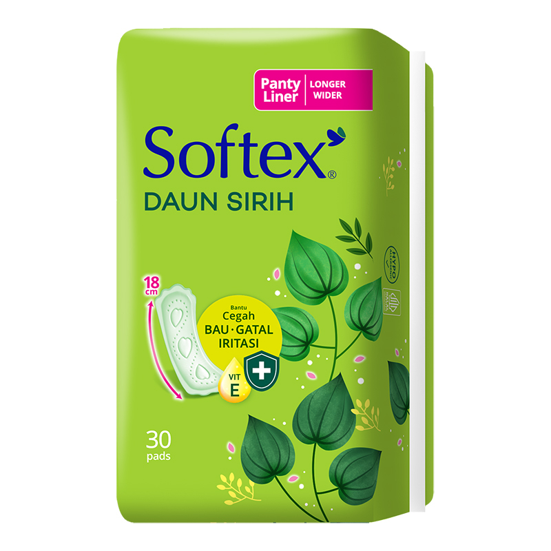 Jual Softex Daun Sirih Pantyliner 18 cm 30 pcs | Shopee Indonesia