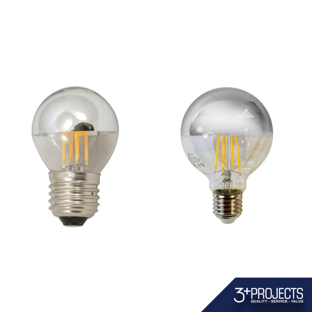 Jual 3Plus - Mirrror bulb/Lampu Bohlam/Light Bulb - Silver Mirror Bulb ...