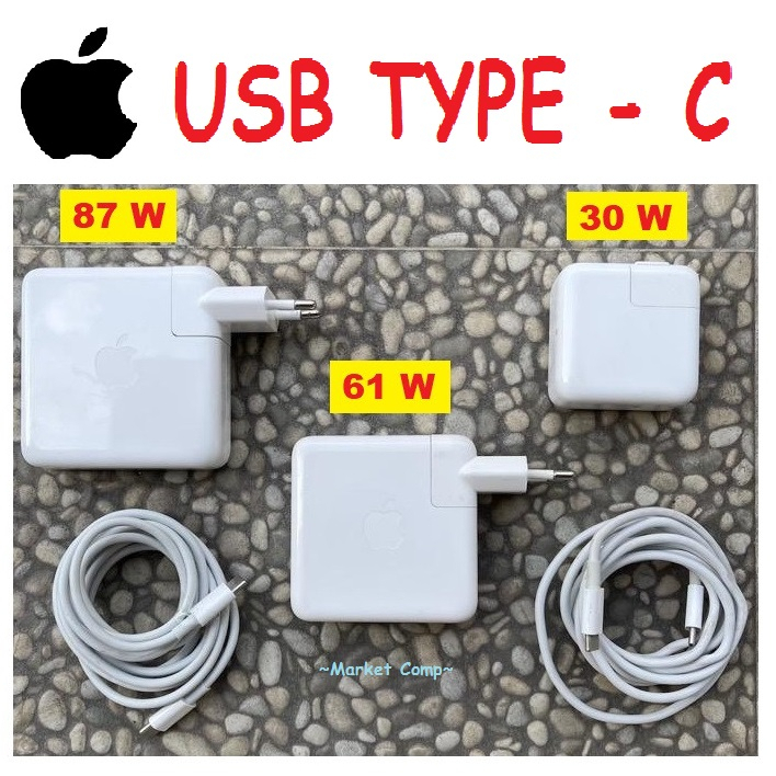 Jual Charger Type C USB C Adaptor Macbook Pro 13 A1706 Late 2016 Mid ...